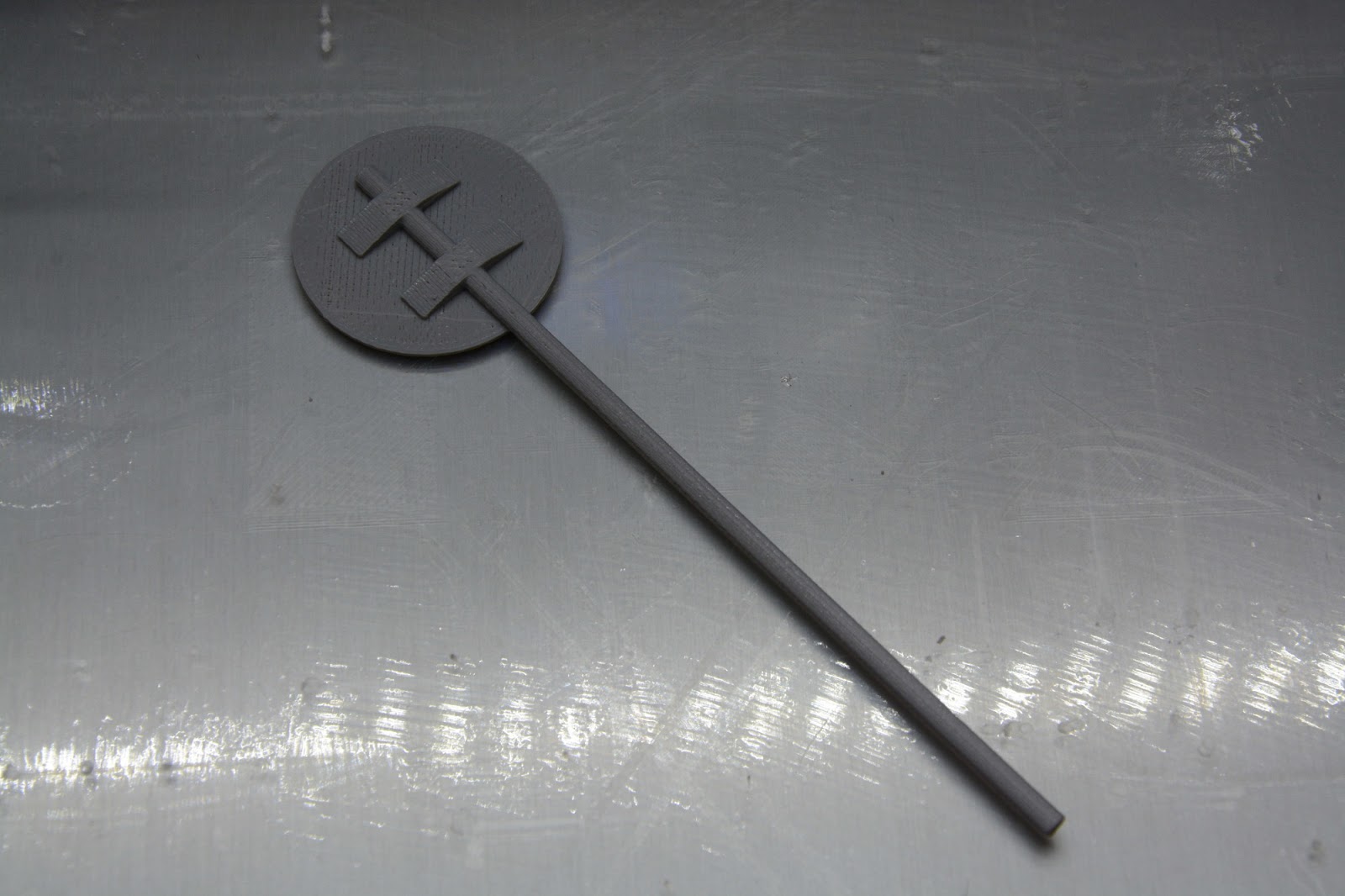 My Miniature Worlds: 3D printed G-scale traffic signs