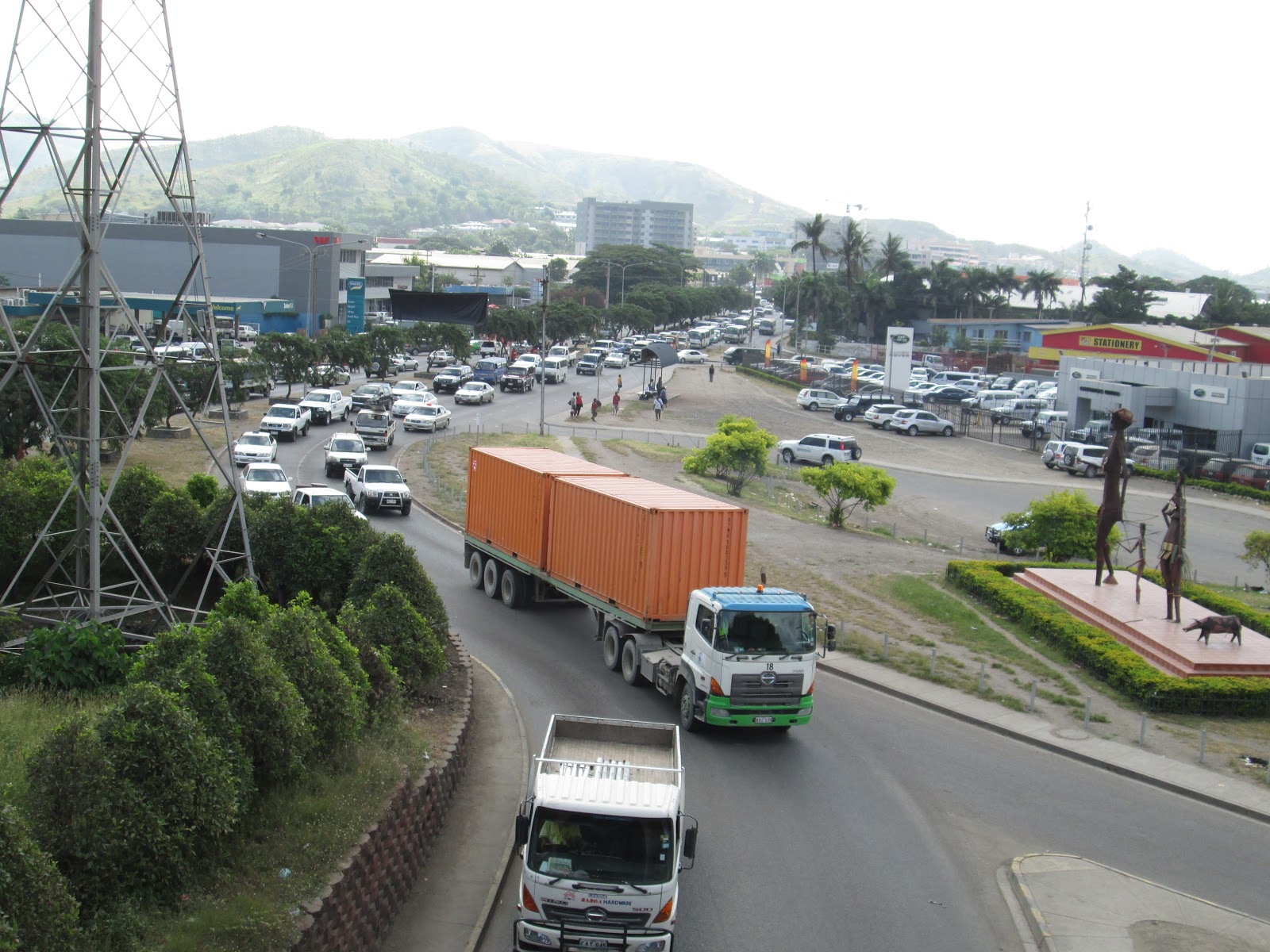 Traffics in Port Moresby