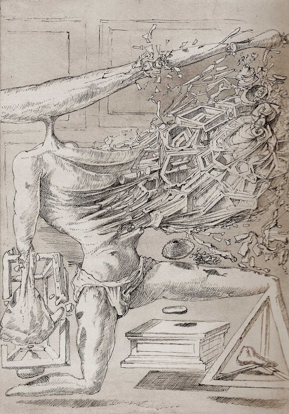 DRAWING AT DUKE: Salvador Dali