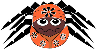The Children's Story: WHY ANANSI -THE SPIDER ALWAYS HIDES AT THE CORNER