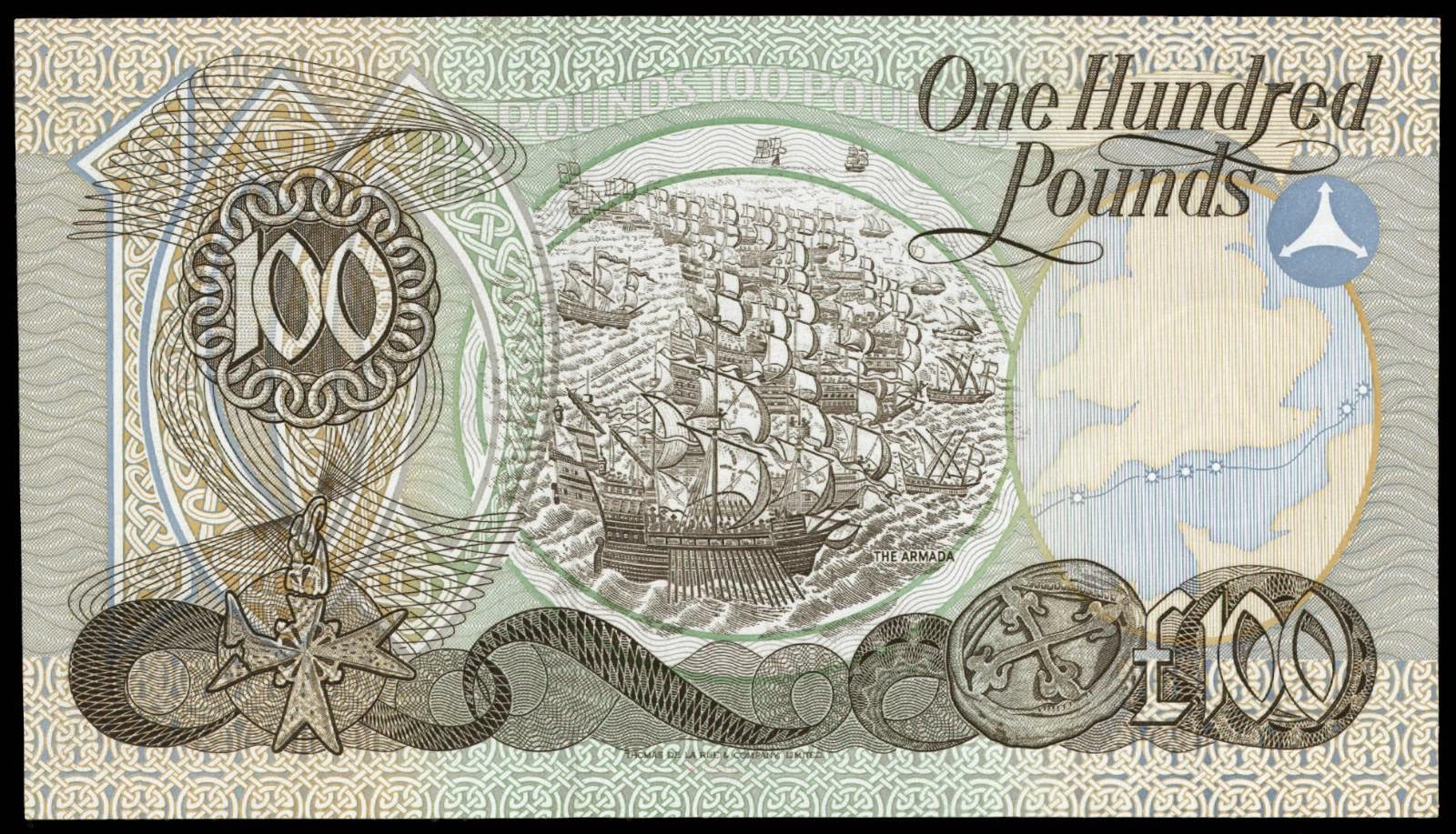 Northern Ireland 100 Pound Note 1988 Allied Irish Banks|World Banknotes ...