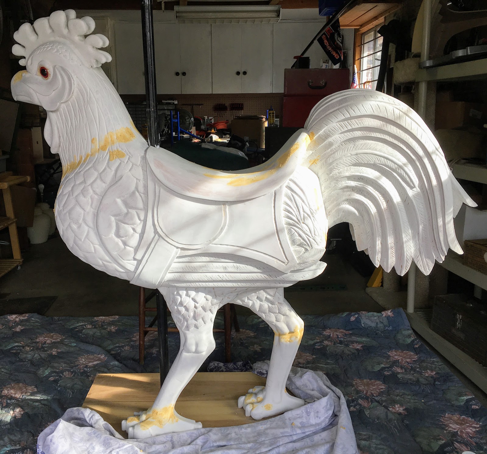 Wargames and Railroads: Chester the Rooster - WIP
