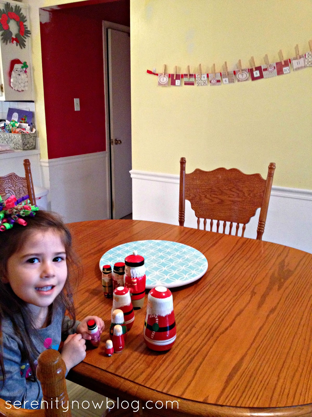 Serenity Now: DIY Ribbon and Envelope Advent Calendar (Christmas Advent ...