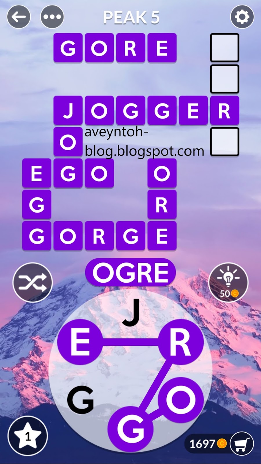 Aveyn s Blog Wordscapes Answers MOUNTAIN PEAK aveyn-s-blog-wordscapes-answers-mountain-peak