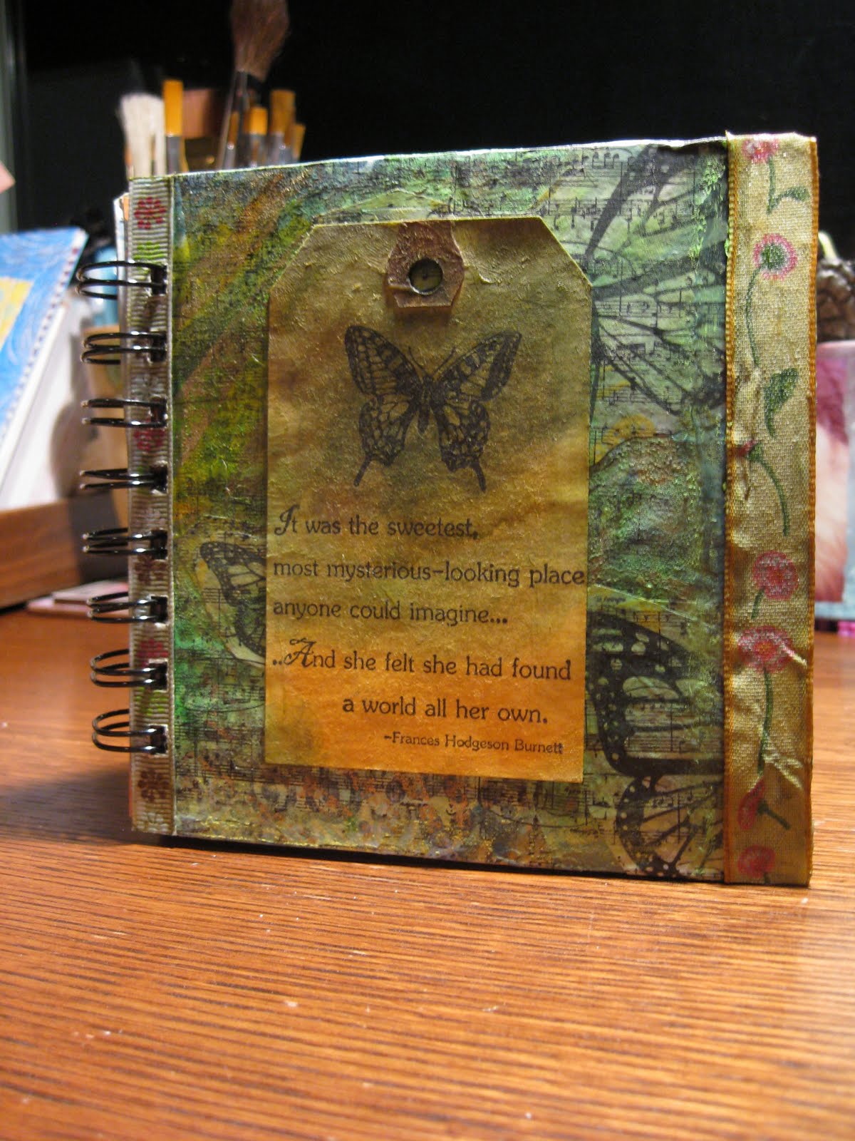 ink, paper, scissors: Mini Smash Book