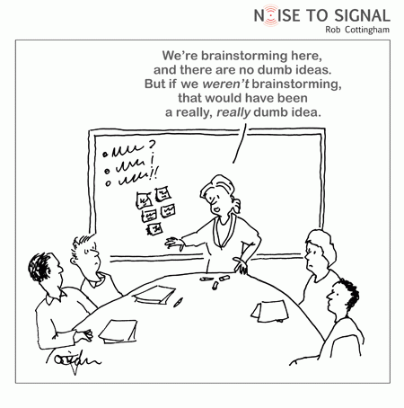 Knowledge Sharing Cartoon