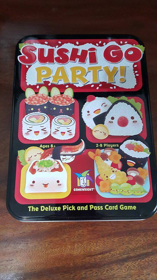 Boardgame Review: Sushi Go Party!