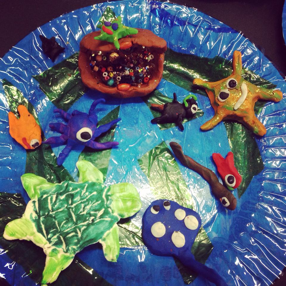 Visual Arts: Miniature Underwater Worlds