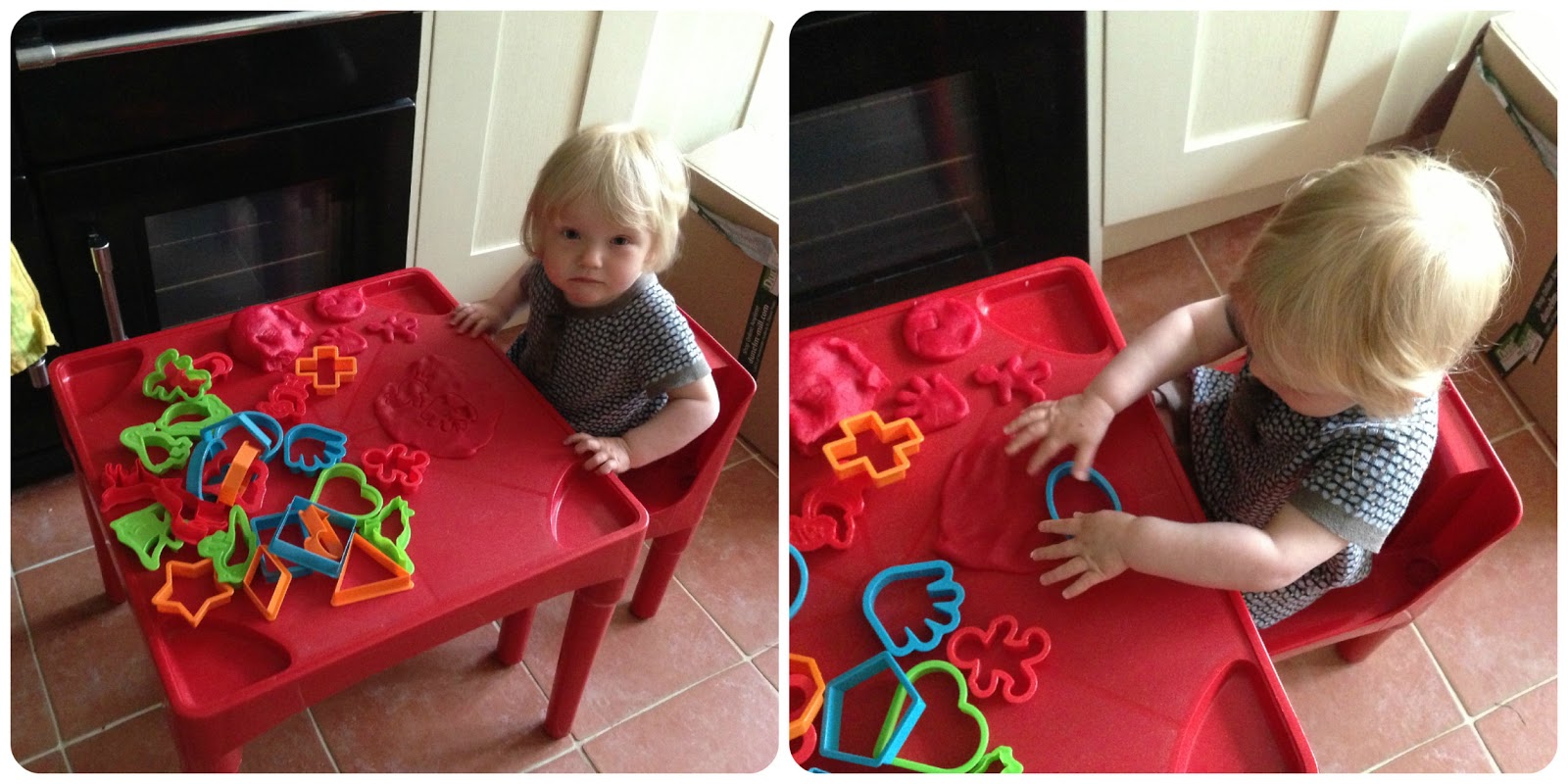 Celestial Mum: 15 months old - Introducing Messy Play