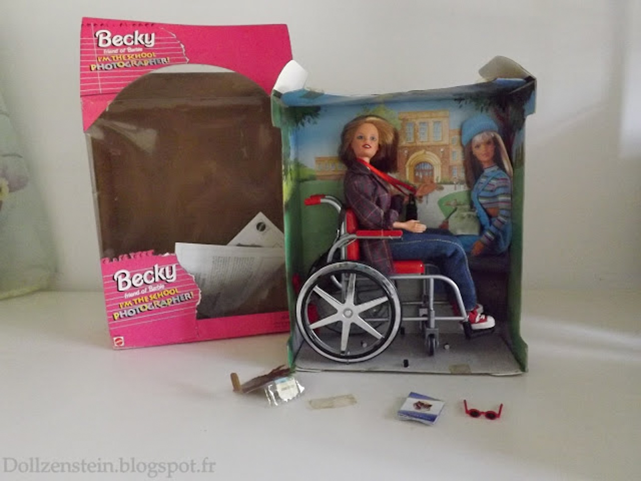 Barbie Becky "I'm the School Photographer" and Fin Fun Mermaid Tails--A ...