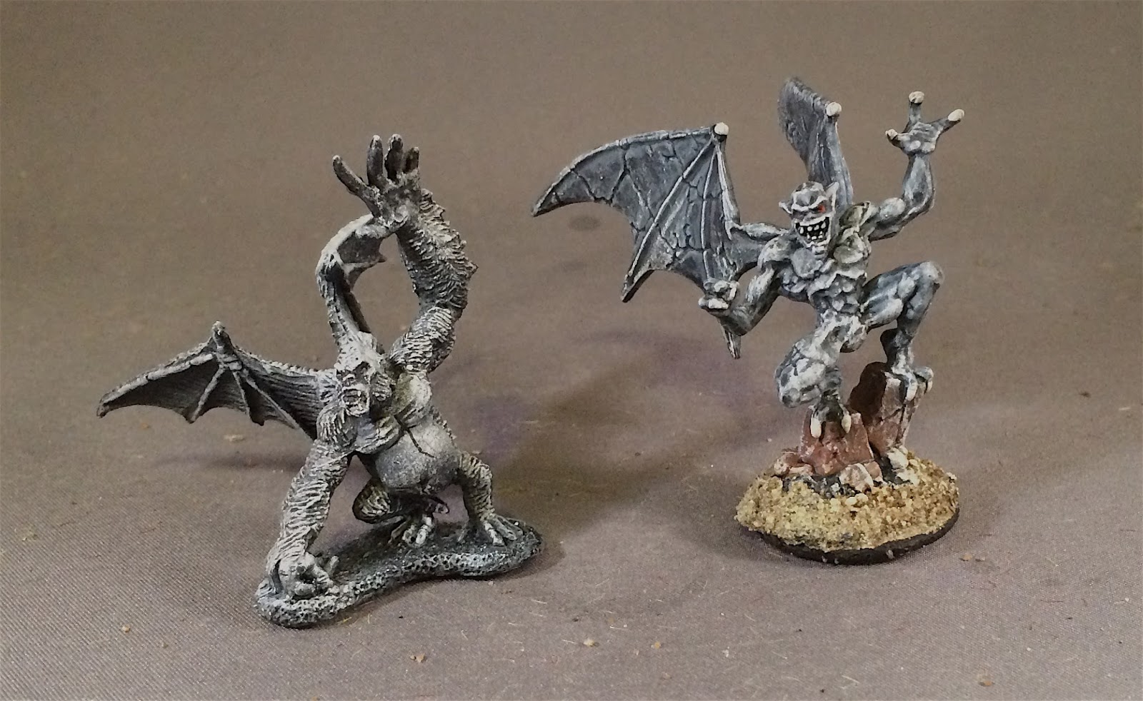 Bob's Miniature Wargaming Blog: 54mm AWI and 28mm horror