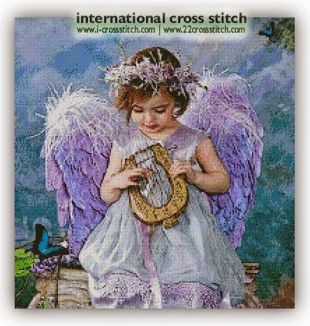 little angel playing instrument - QUEPPY: unique & happy