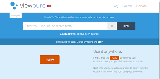 AESC-Tec : ViewPure - Vídeos do Youtube depurados