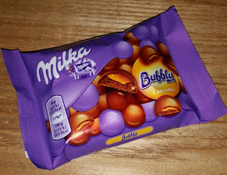 One Treat At A Time: Milka Bubbles Caramel