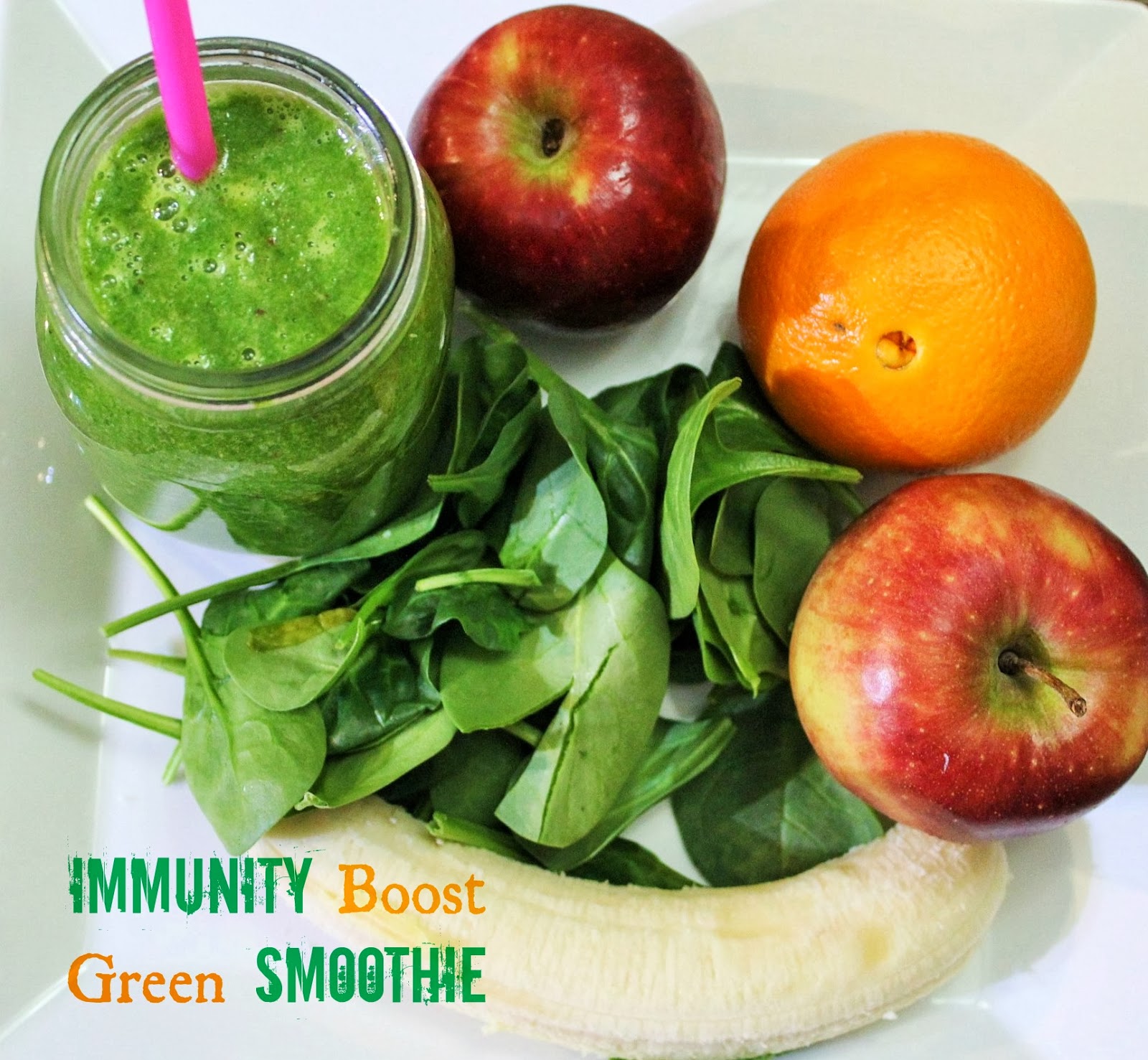 Yourhealthyfix: Immunity Boost Green Smoothie