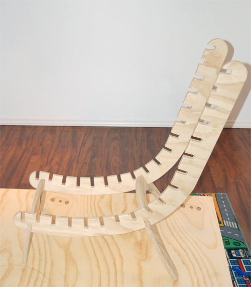 * Remodelaholic *: Fishbone Chair Project Plans and Tutorial