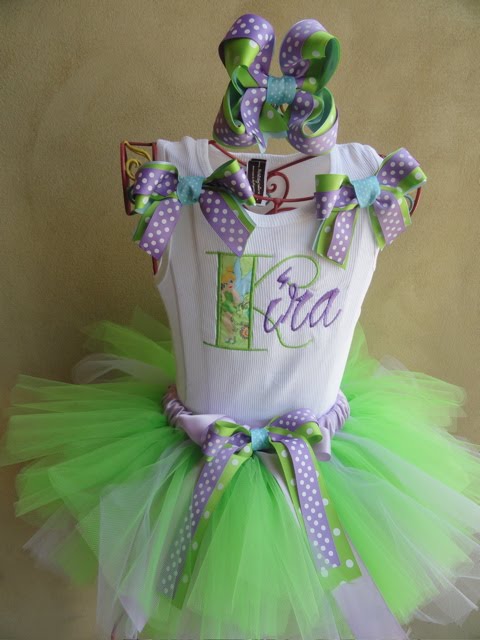 Posh Baby Couture: Tinkerbell Tutu Set