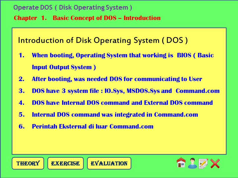 Operate DOS ( Disk Operating System ) | SERVICEBYONLINE