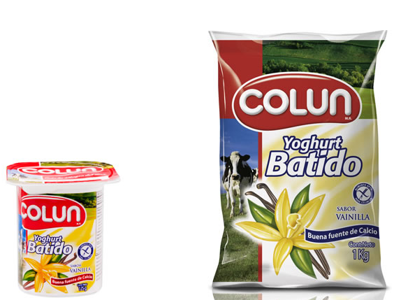 Lista Celiaca Convivir: Yogurt batido sabor vainilla Colun