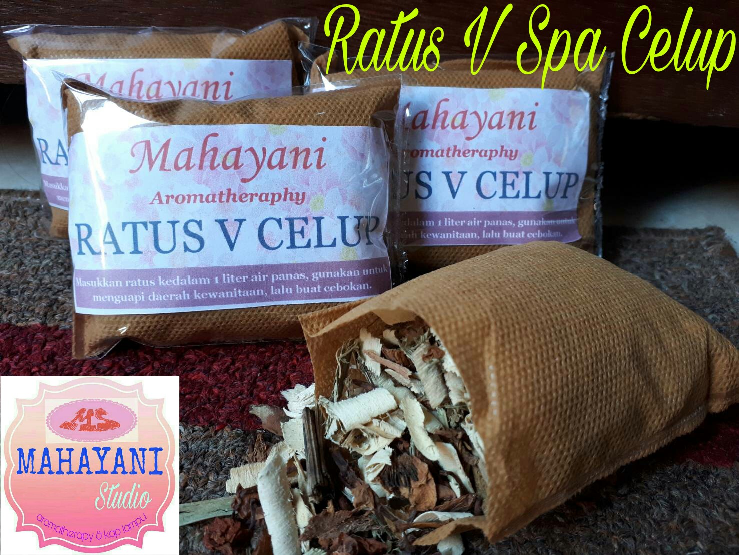 MAHAYANI STUDIO: RATUS V SPA HERBAL-SERBUK-PADAT-CELUP, TUNGKU RATUS V ...