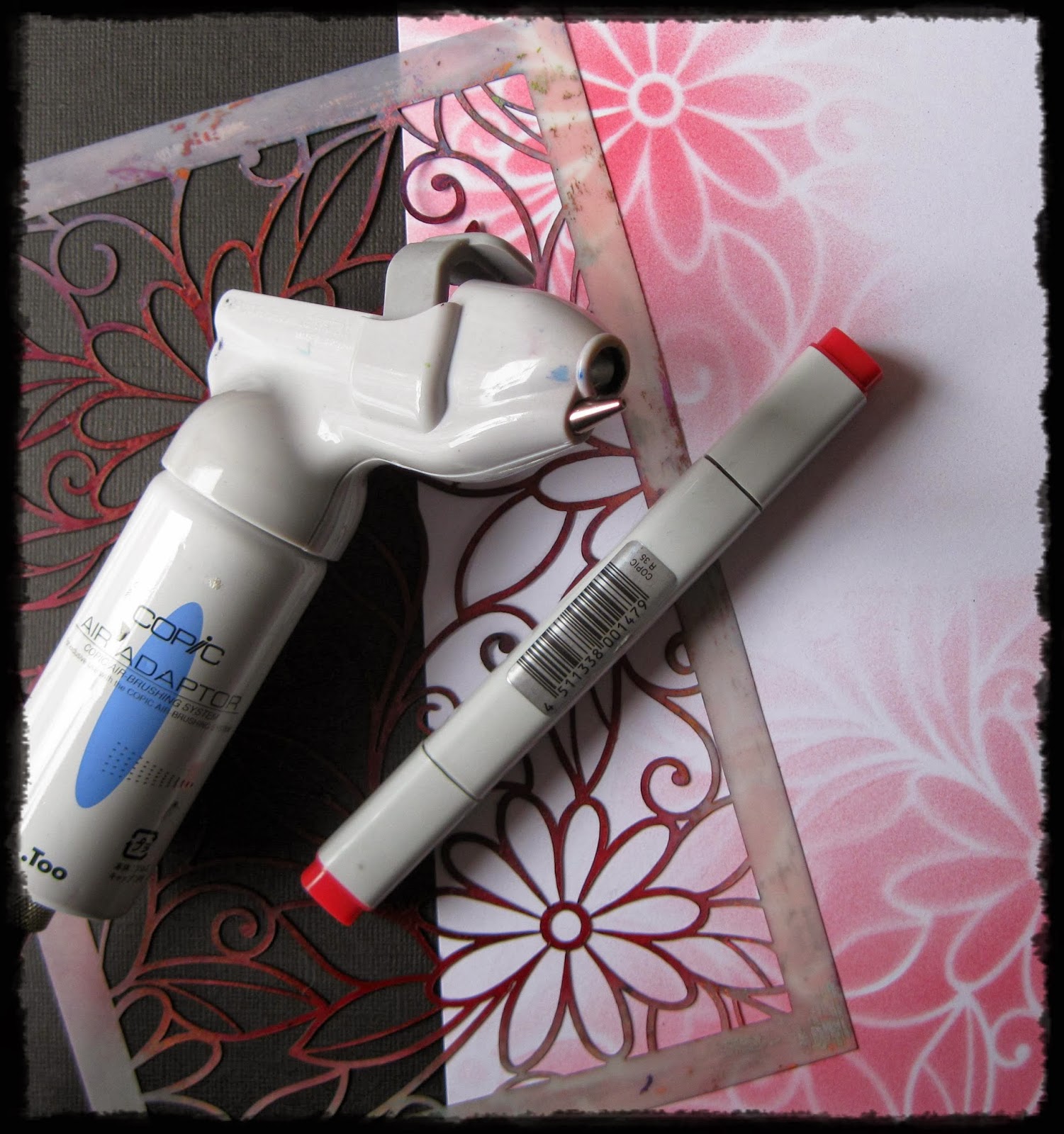 Copic Marker Europe: An Airbrush tutorial by Miranda