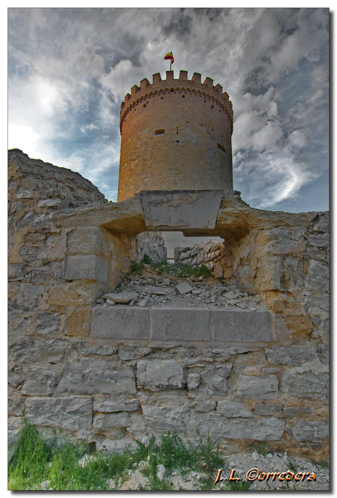 Arévalo otro punto de vista, 2: Desde el baluarte del Castillo