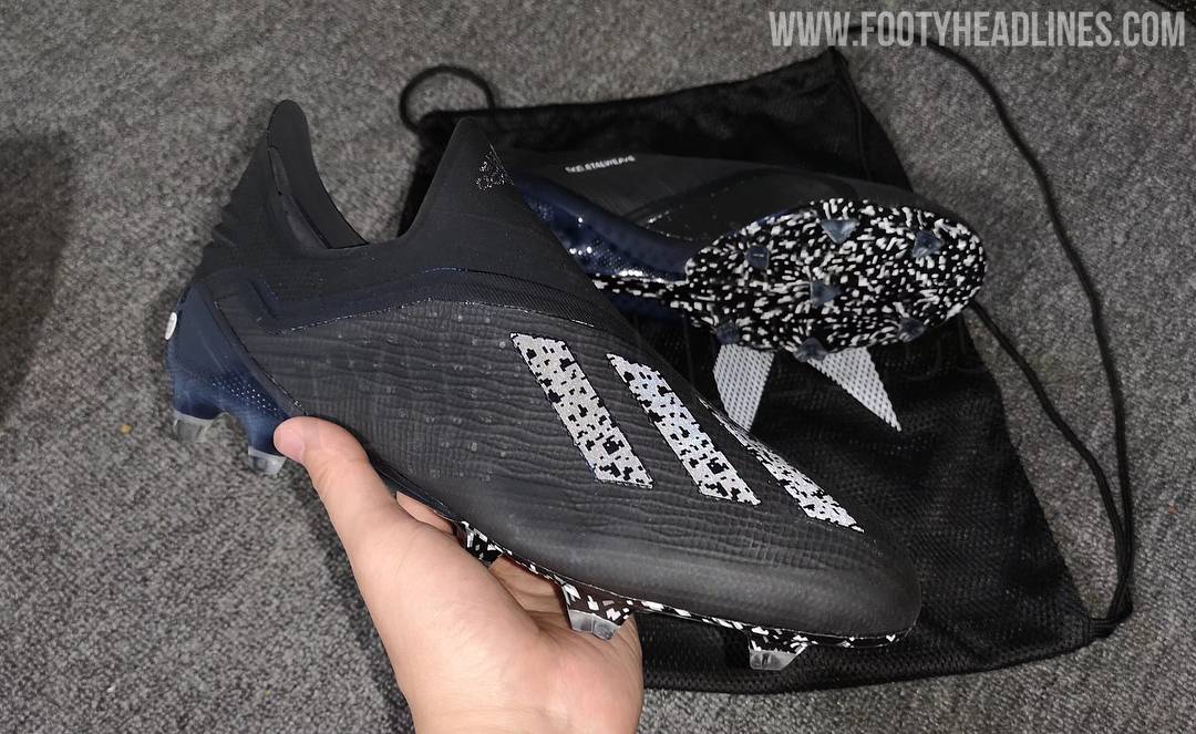 Unique Laceless Blackout Adidas X 18+ 'Shadow Mode' Boots Leaked ...