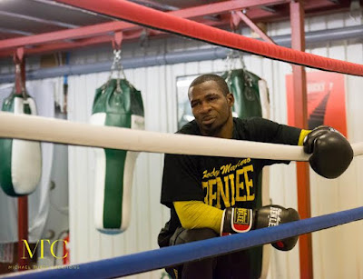 Photos: Welterweight British Nigerian Boxer, Larry Returns To The Ring ...