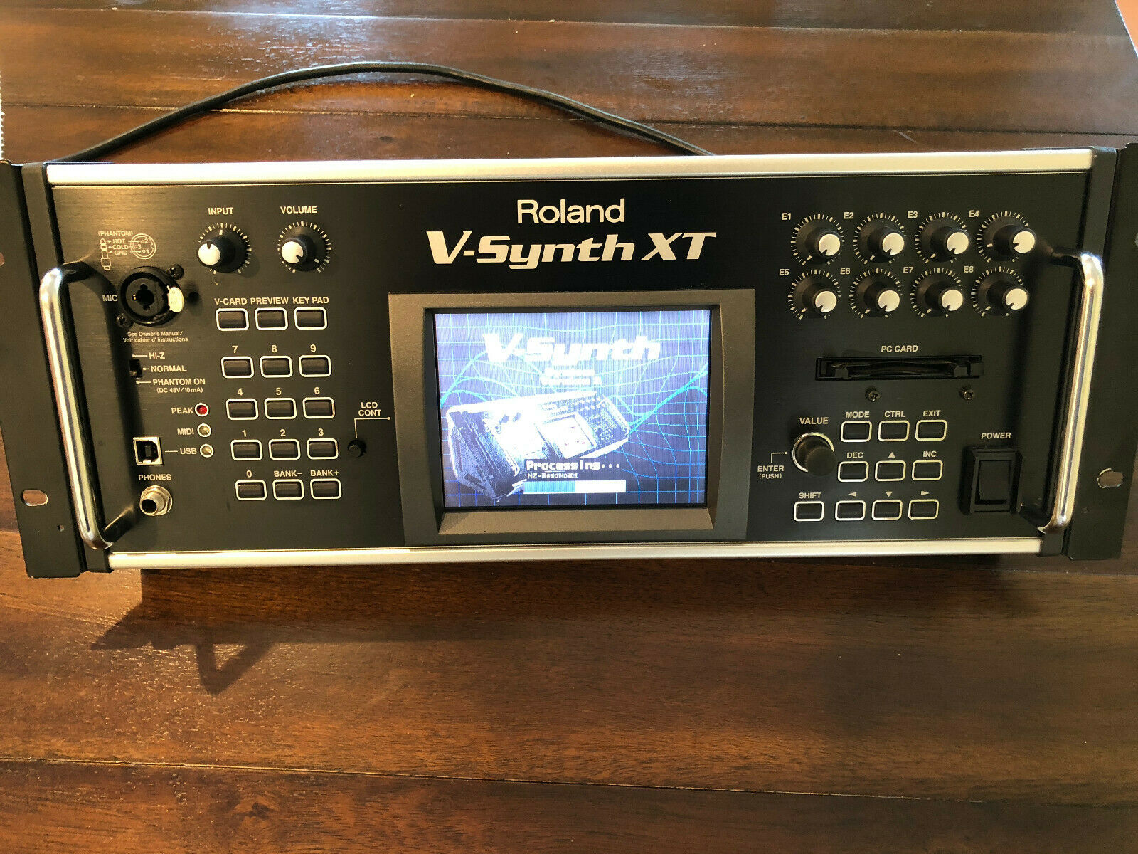 MATRIXSYNTH: Roland VSynth XT Rackmount Synthesizer w VC-1 D50 Emulator ...