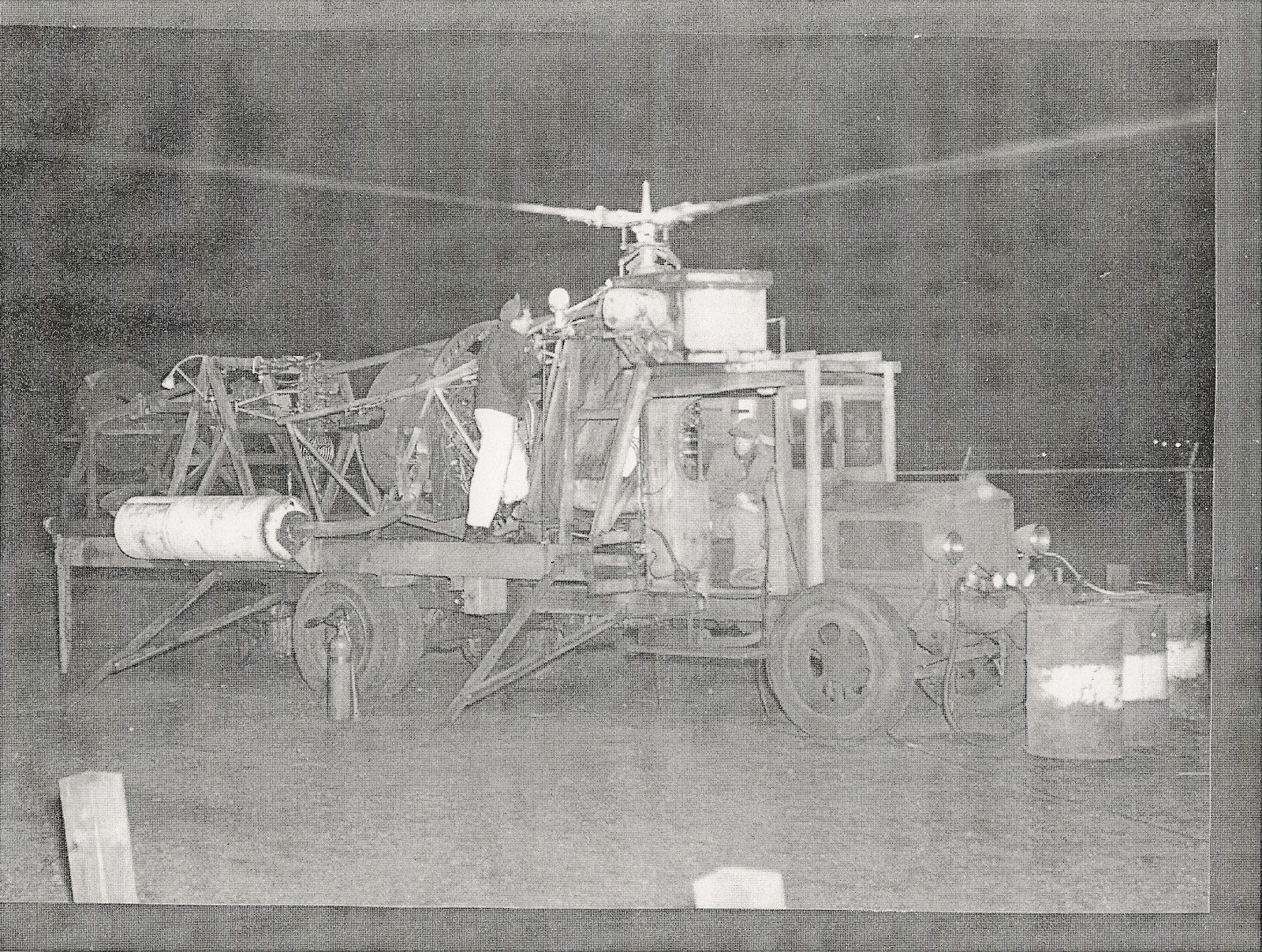 The Early Helicopter Years: 7. ROTOR TEST STAND FOR THE XHRP