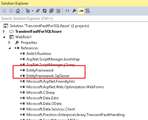 Sanganak Authority: Transient Fault Handling with SQL Azure and Entity ...