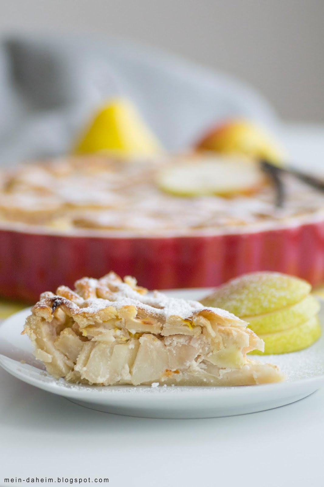 mein-daheim: #YUM | Birnen Apfel Pie - in Kooperation mit Tchibo