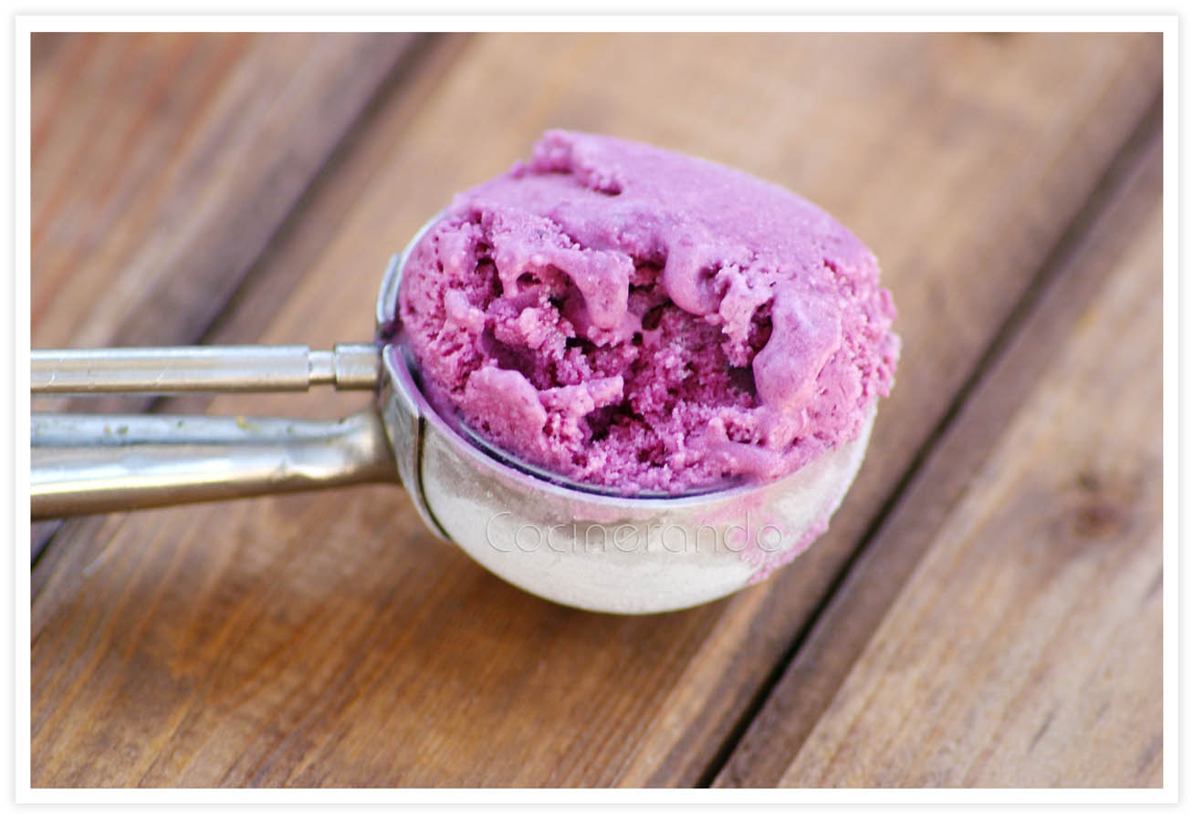 Cocinerando: Helado de Moras