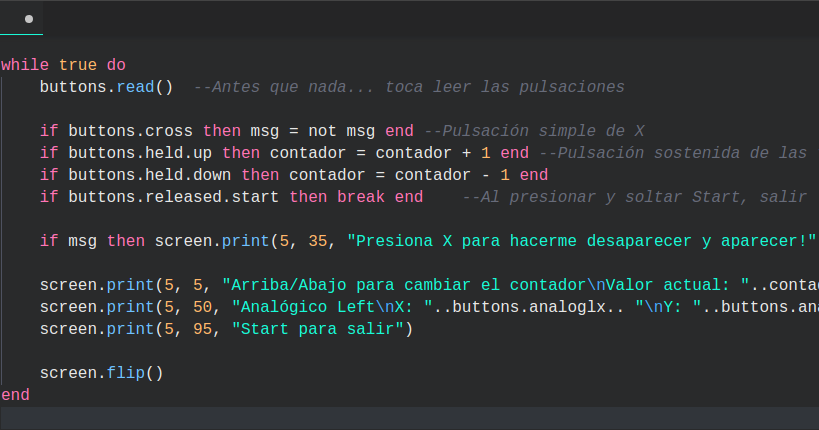 Preparando lo necesario para Lua