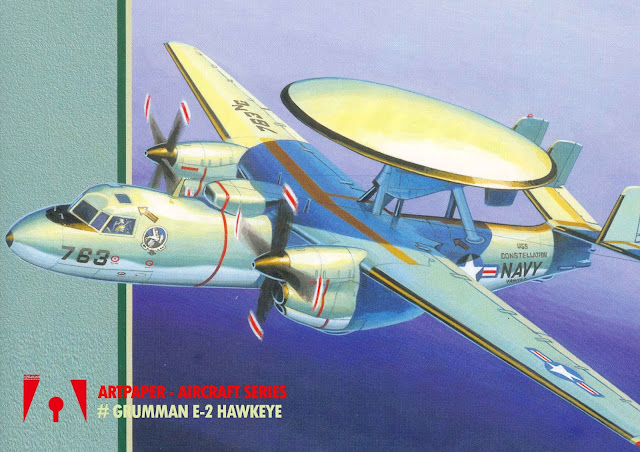Workshop Artpaper: Grumman E-2 Hawkeye