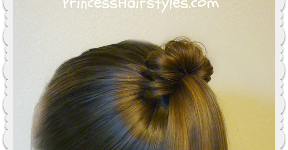 Spindle Top Ponytail Tutorial | Hairstyles For Girls - Princess Hairstyles