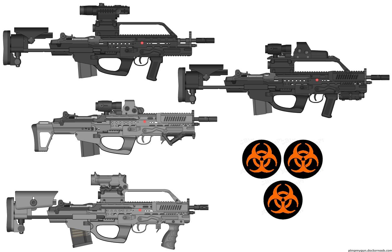 le blog de ziwes: développement: le M52 modulable rifle