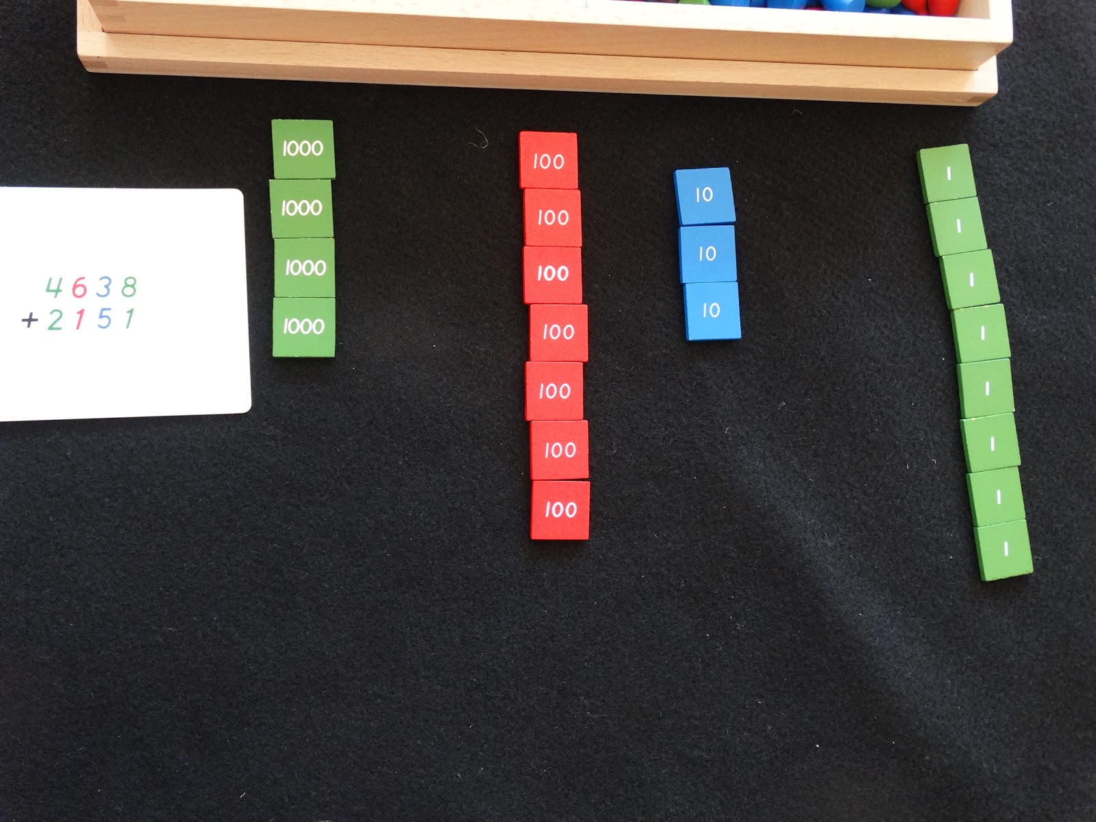 The Joys of Montessori Homeschooling: Stamp Game - Static and Dynamic ...