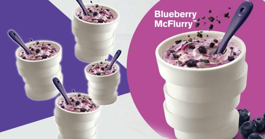 Harga Blueberry McFlurry Mcd