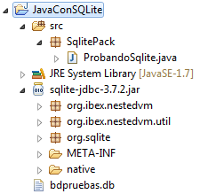 SQLite con Java • JnjSite.com