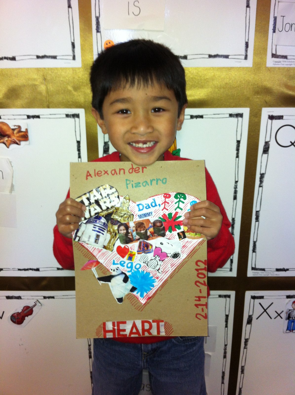 Ms. Irene's Kindergarten Class 2011-2012: Hearts Project