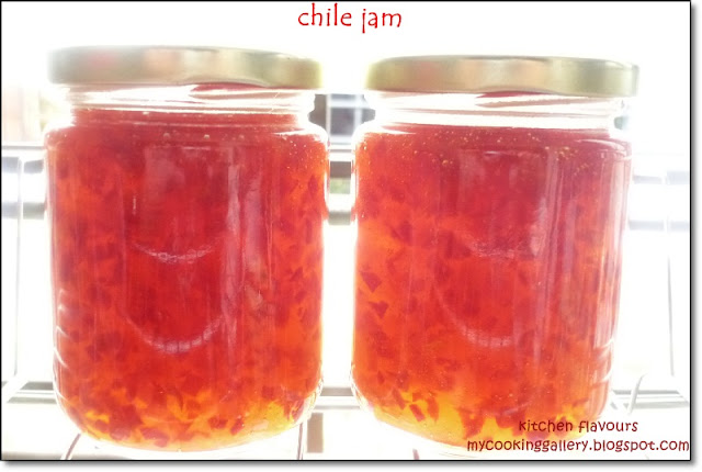 kitchen flavours: Chile Jam
