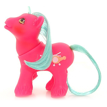 My Little Pony Baby Whirly Twirl Year Six Peek-A-Boo Baby Ponies G1 ...