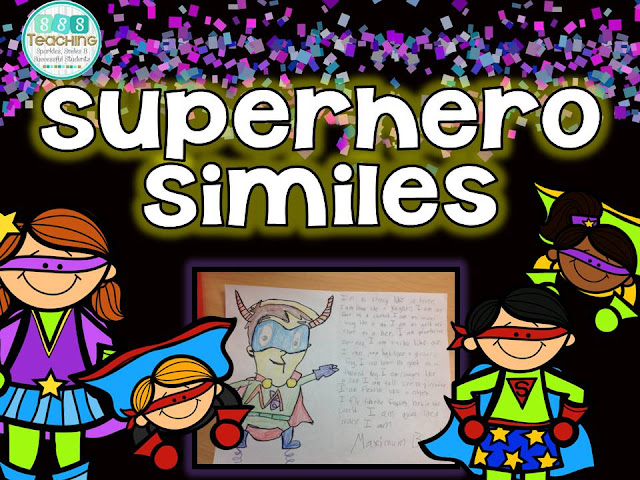 Superhero Similes: Figurative Language Fun - SSSTeaching