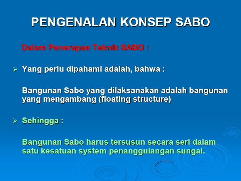 JC Power Sabo Dam: Sabo Dam Course