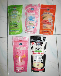 annesha diary: Apakah Lulur Banci Thailand = Yoko Spa Milk Salt