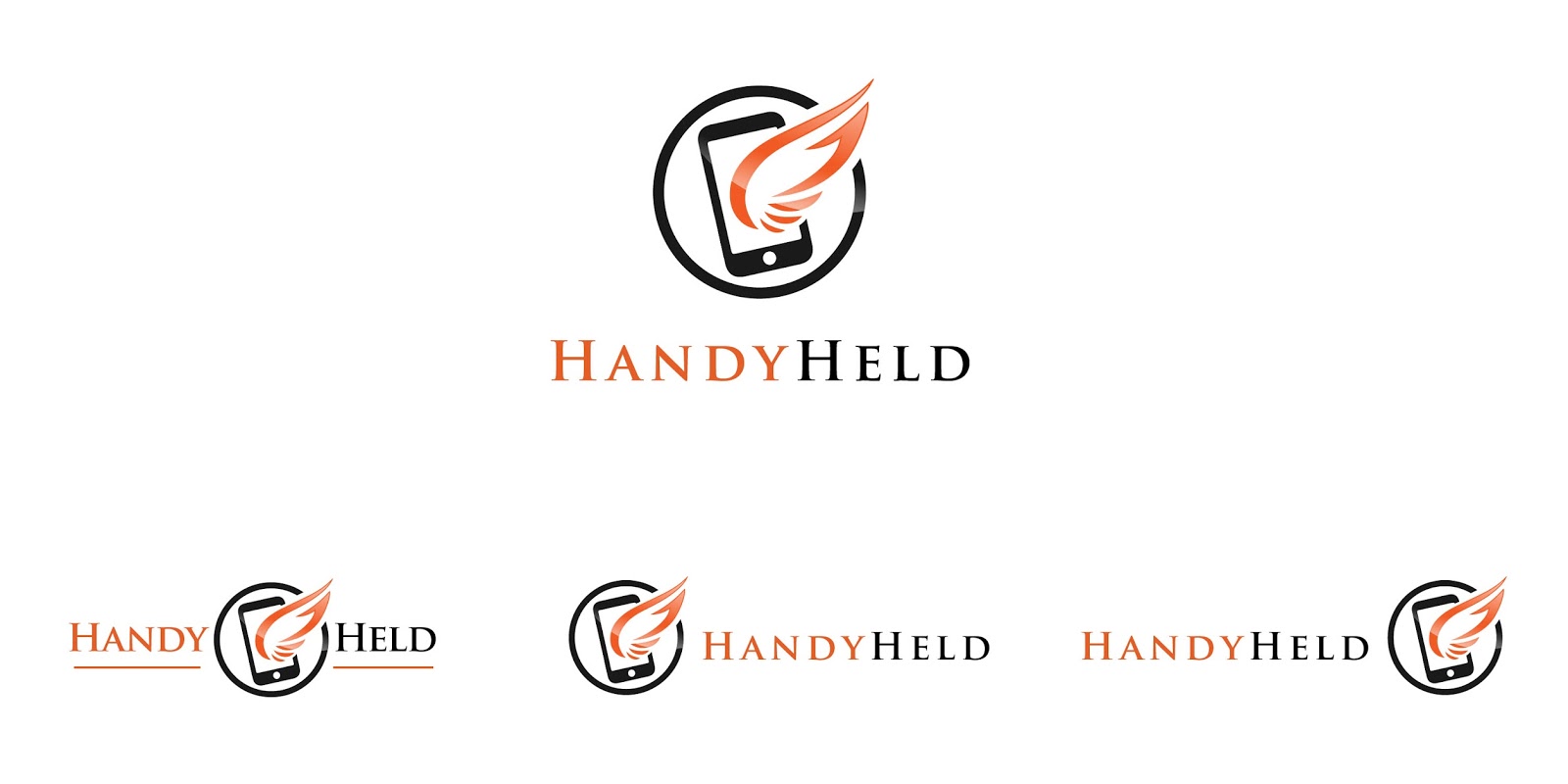 Handy held logo