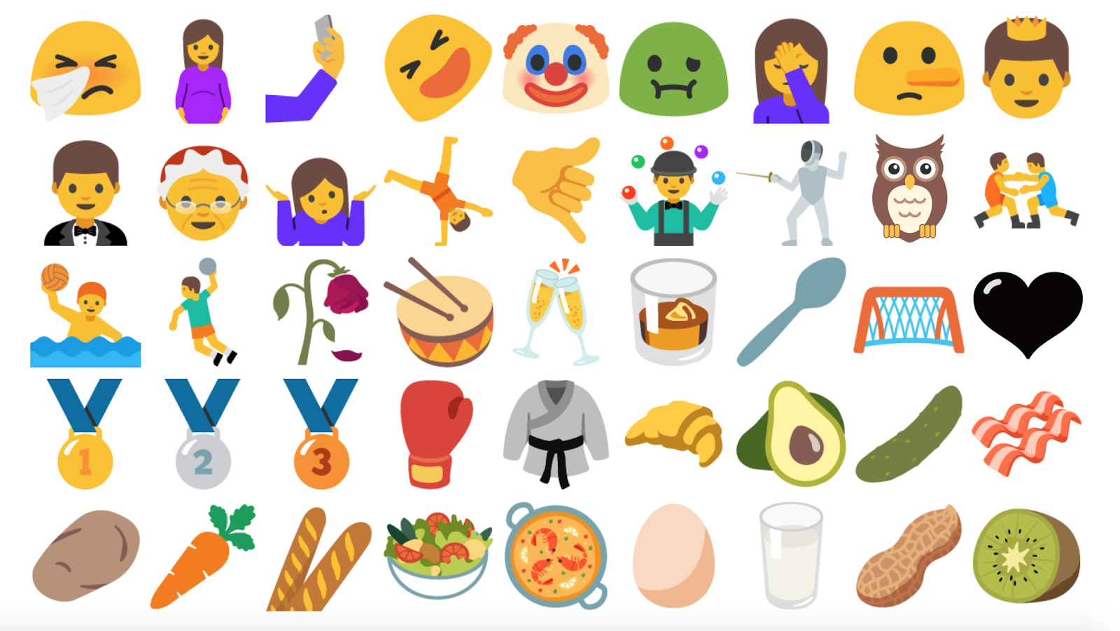 Perubahan Emoji Pada Android Nougat - Kentungweb