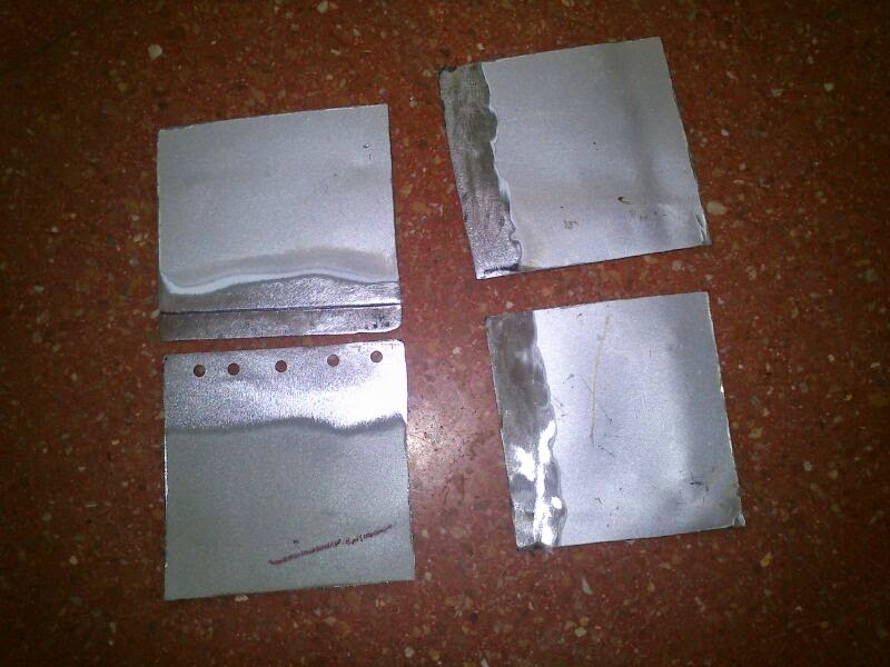 soldadurasanviator: Practica de soldadura