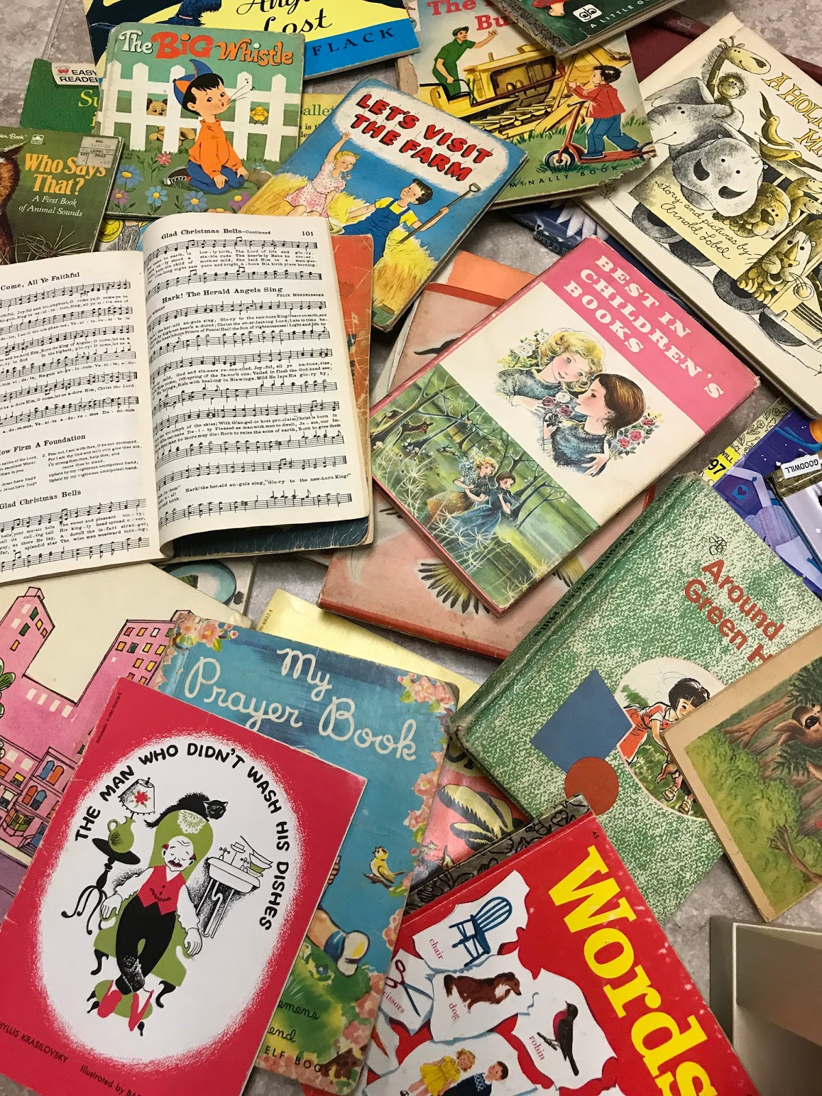 Playing with Old Children's Books